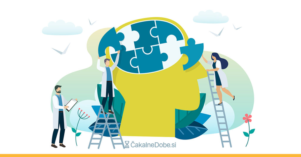 Psiholog, psihiater, psihoterapevt: Kakšna je razlika? - Čakalne dobe